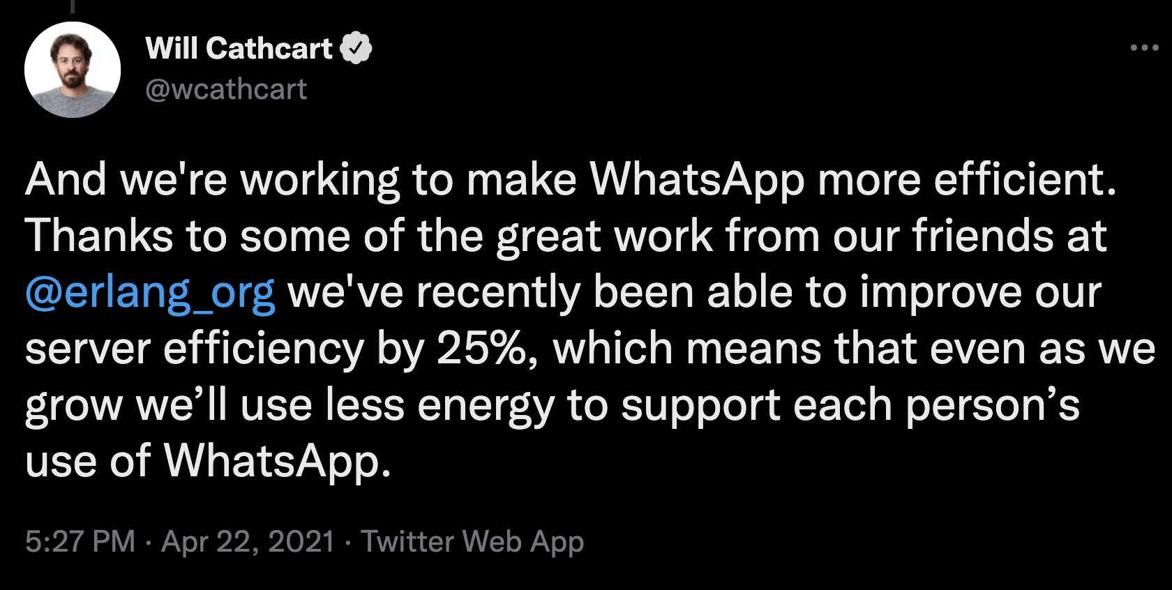 A case study about Comparative Programming Languages' Energy Consumption